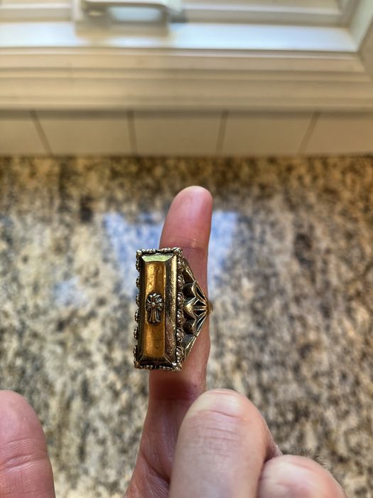 Chrome Hearts Chrome Hearts Casket Ring | Grailed