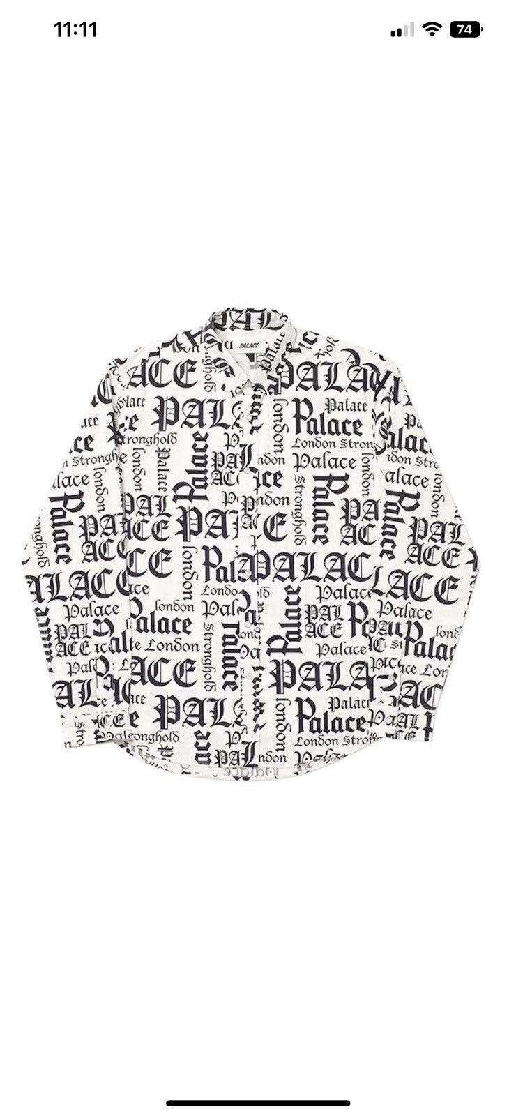 Palace Palace Ye Olde But A Goldie Button Up Shirt | Grailed