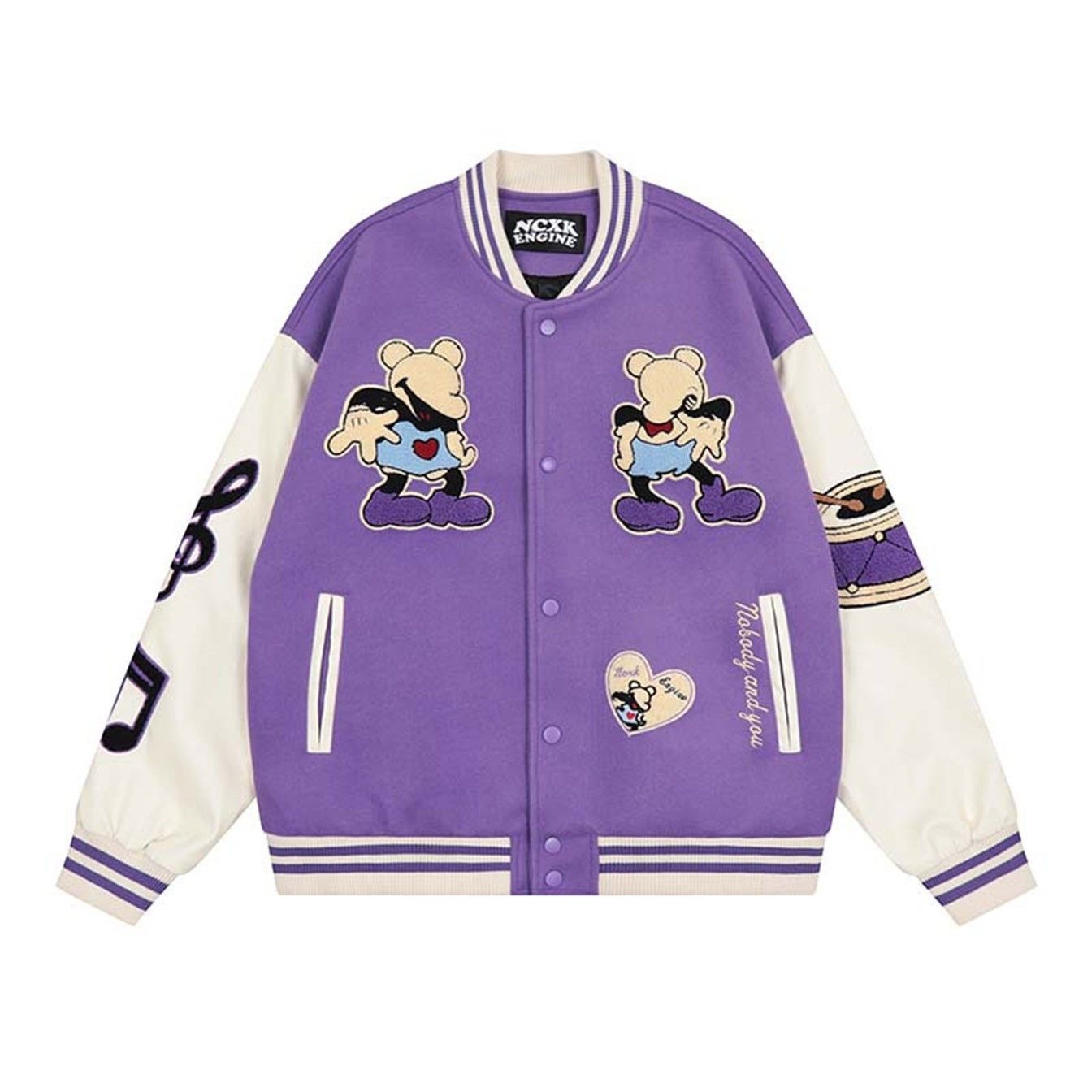 Vintage Vintage Japanese Varsity Jacket Letterman Bomber Leather | Grailed