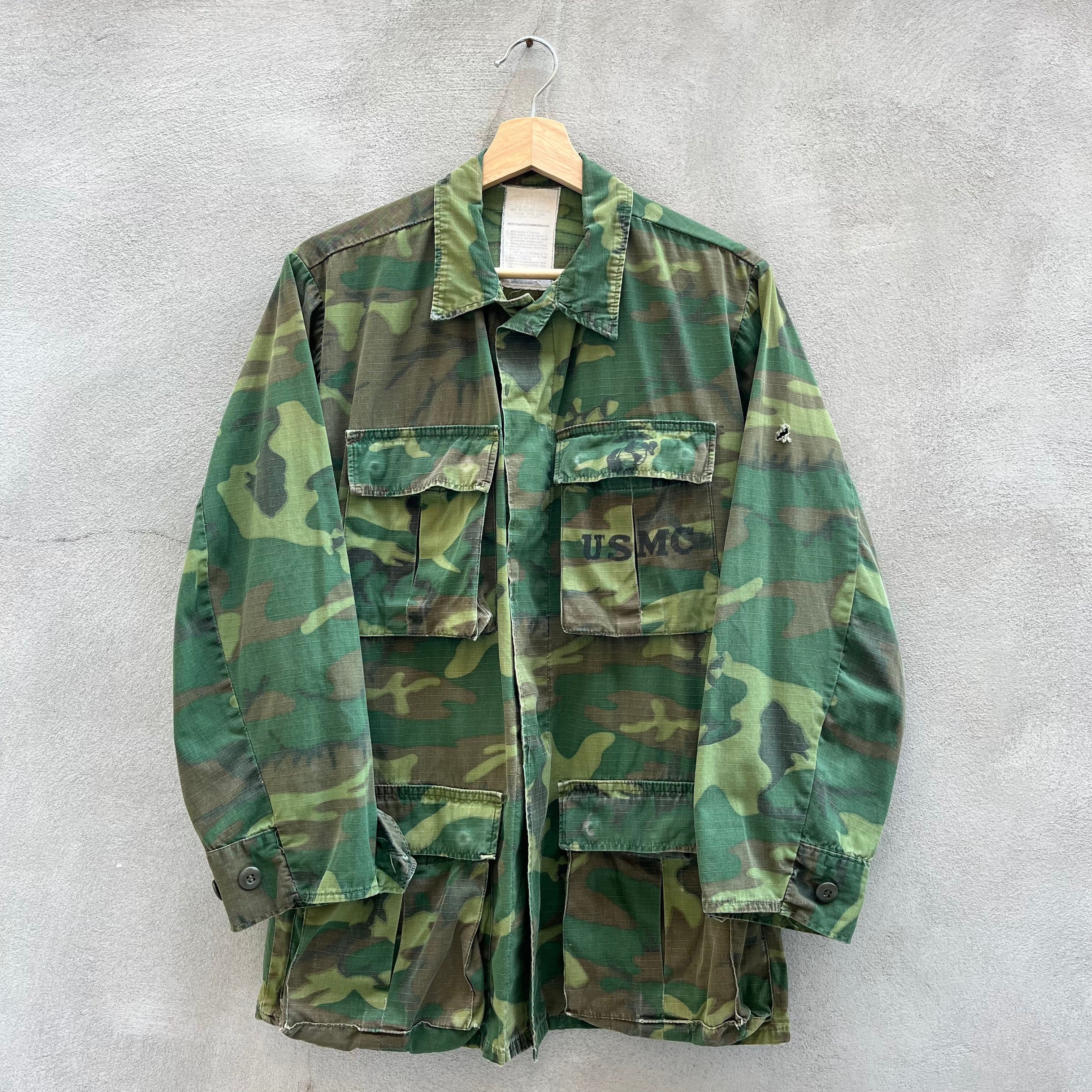 Vintage 70’s Military USMC ERDL Camo Field Jacket | Grailed