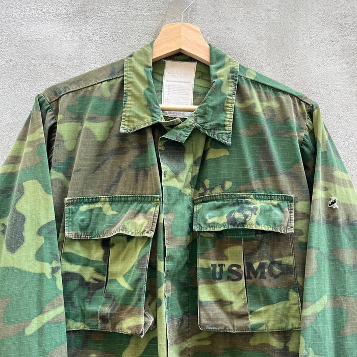 Vintage 70’s Military USMC ERDL Camo Field Jacket | Grailed
