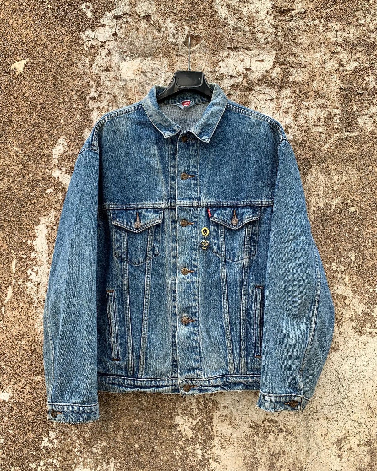 Levi's × Streetwear × Vintage DISTRESSED VINTAGE AVANTGARDE HEAVY DENIM ...