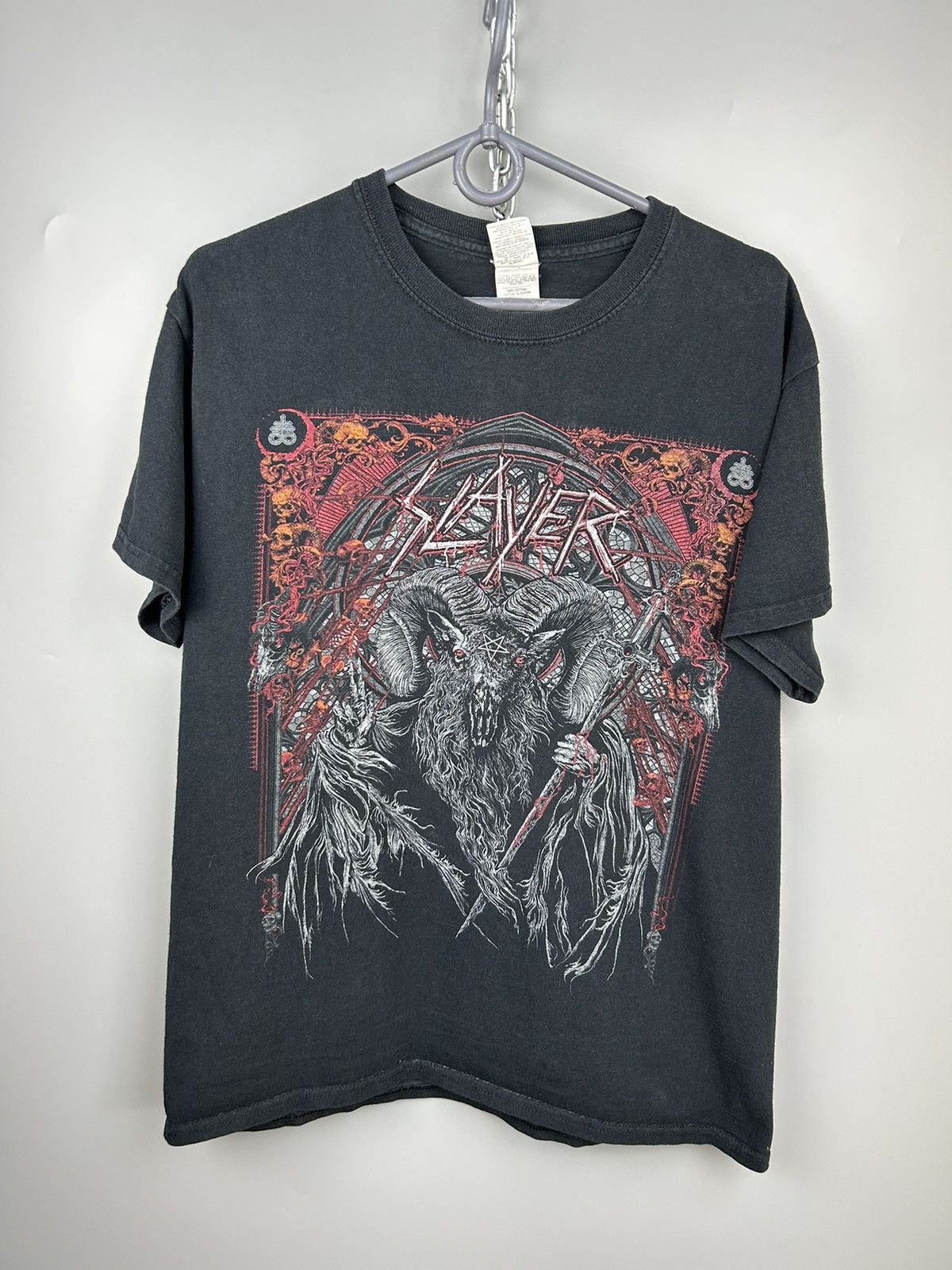 Band Tees × Slayer × Vintage Slaver T-Shirt Would Tour 2018 | Grailed