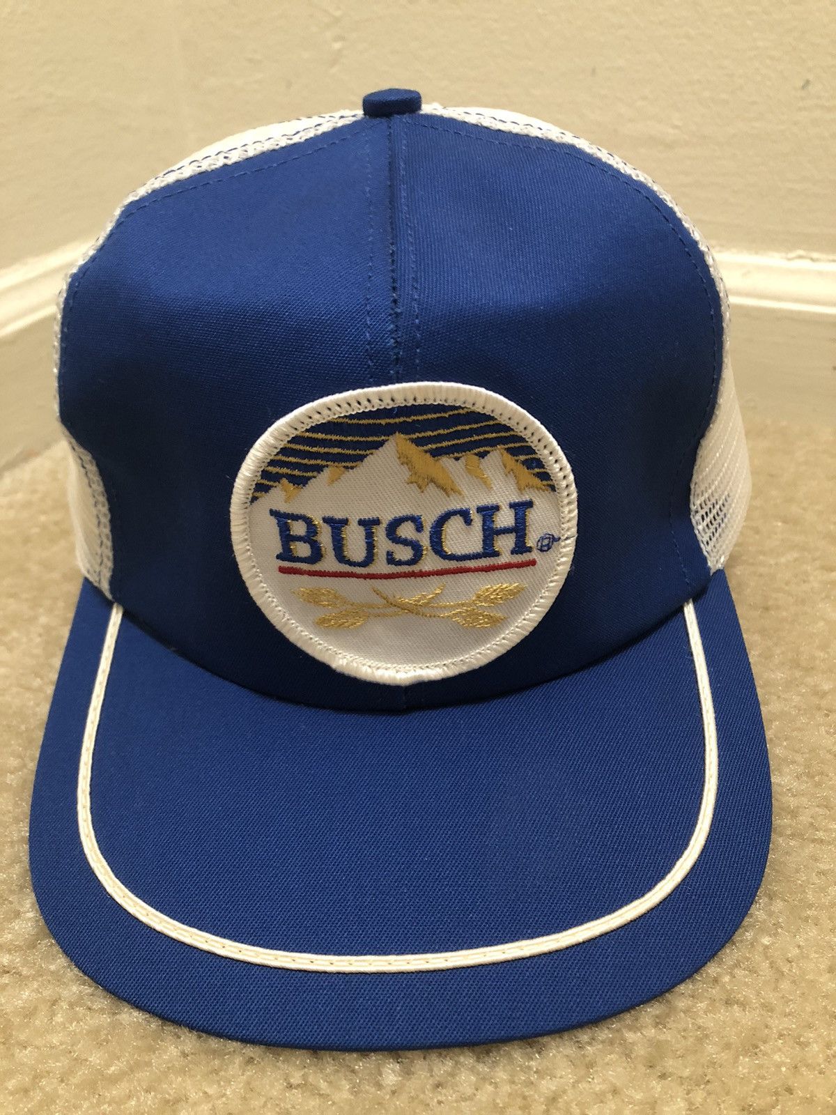 Vintage Busch beer trucker hat vintage | Grailed