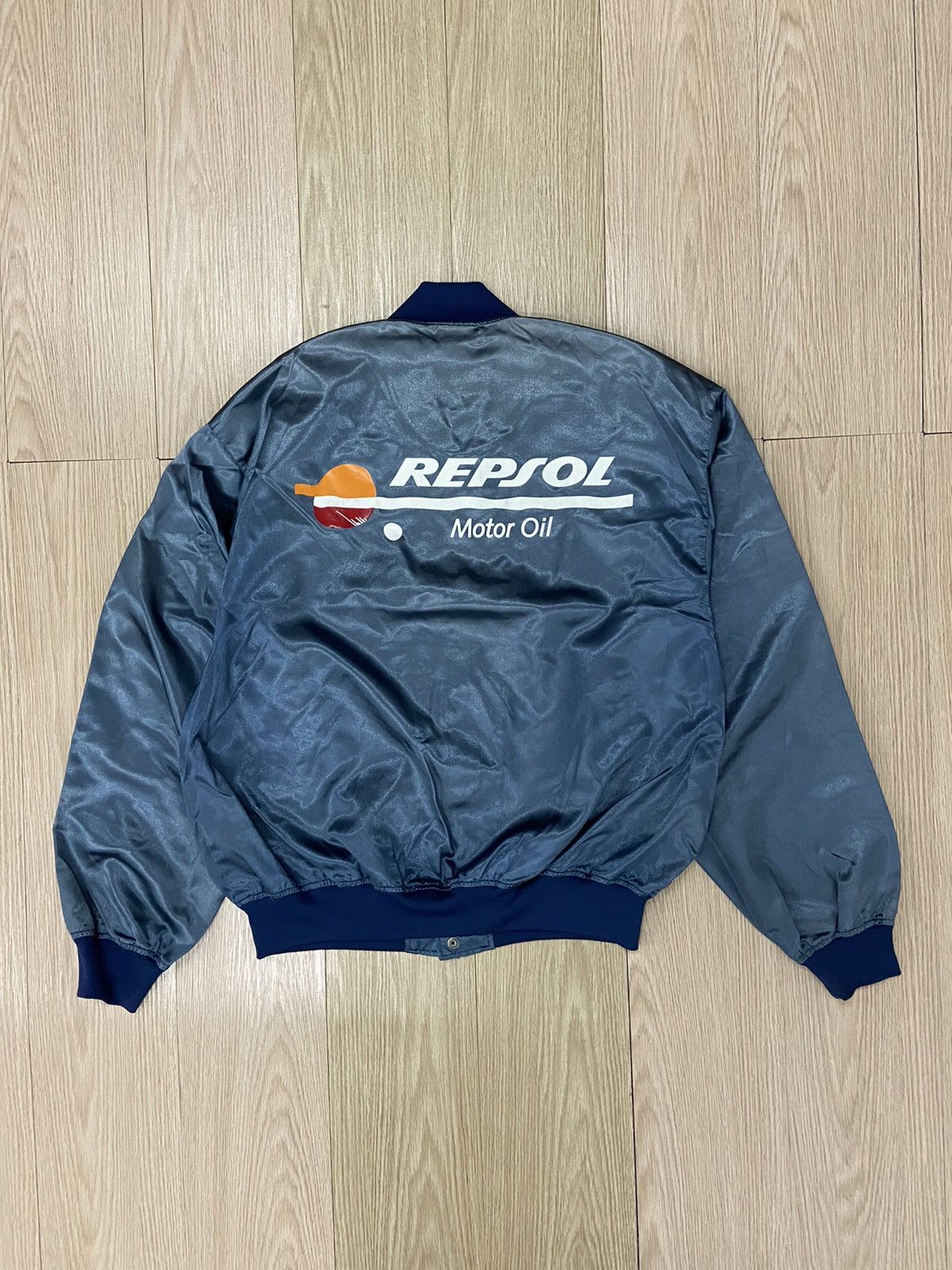 Vintage Vintage Repsol Motor Oil light big logo jacket | Grailed
