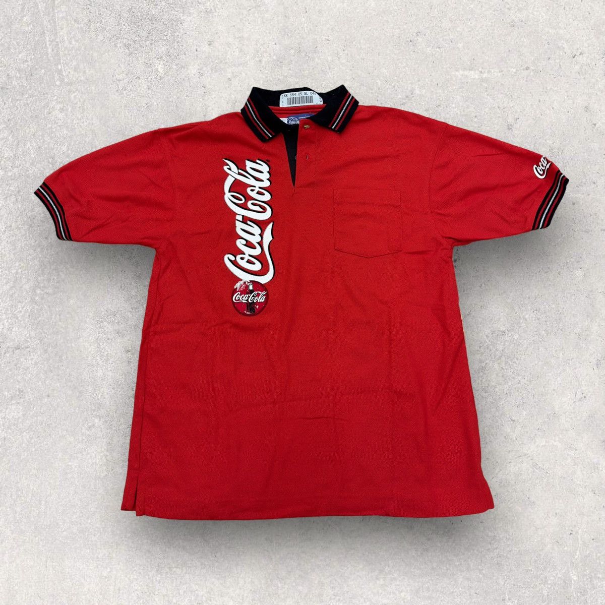 Vintage Vintage Coca Cola polo shirt | Grailed