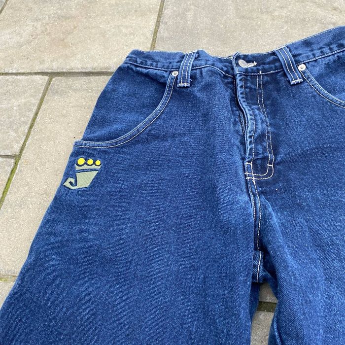 Jnco jnco jeans 90s blue smoke stack 179 jeans | Grailed
