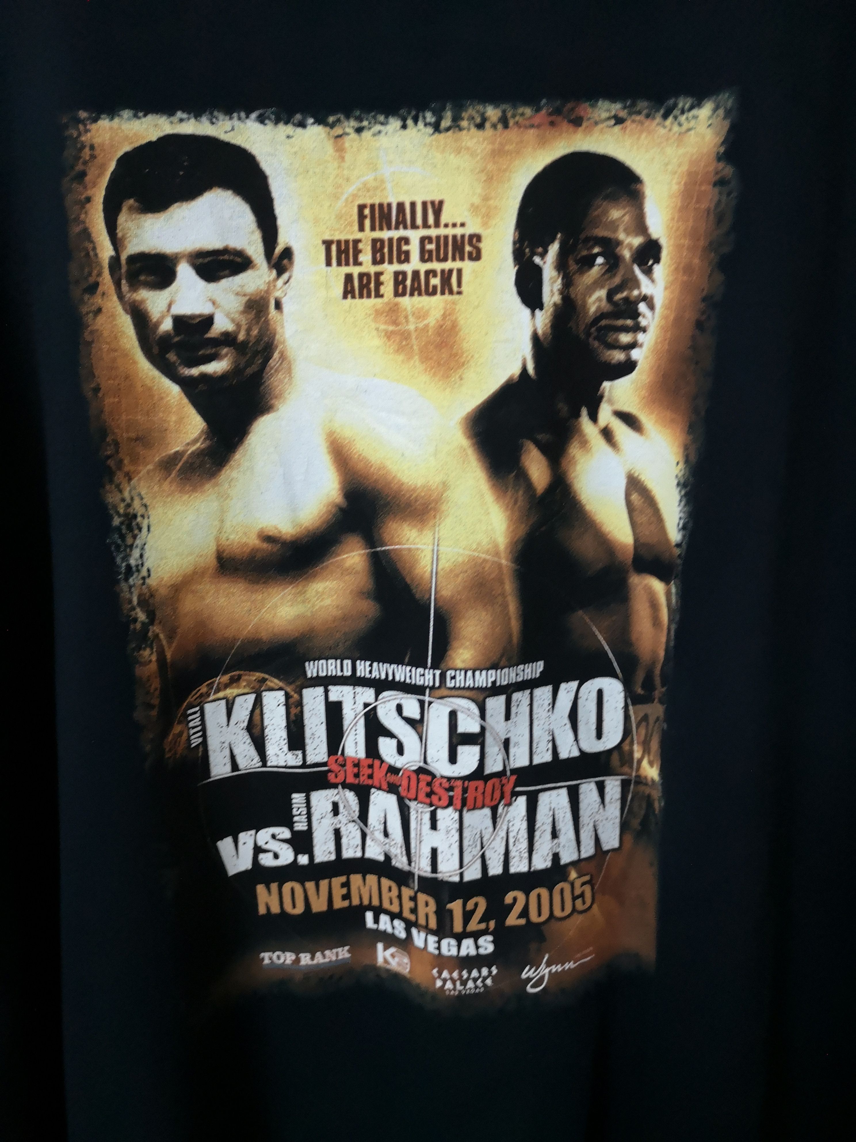 Movie V. Klitschko Vs H. Rahman World Heavyweight Championship | Grailed