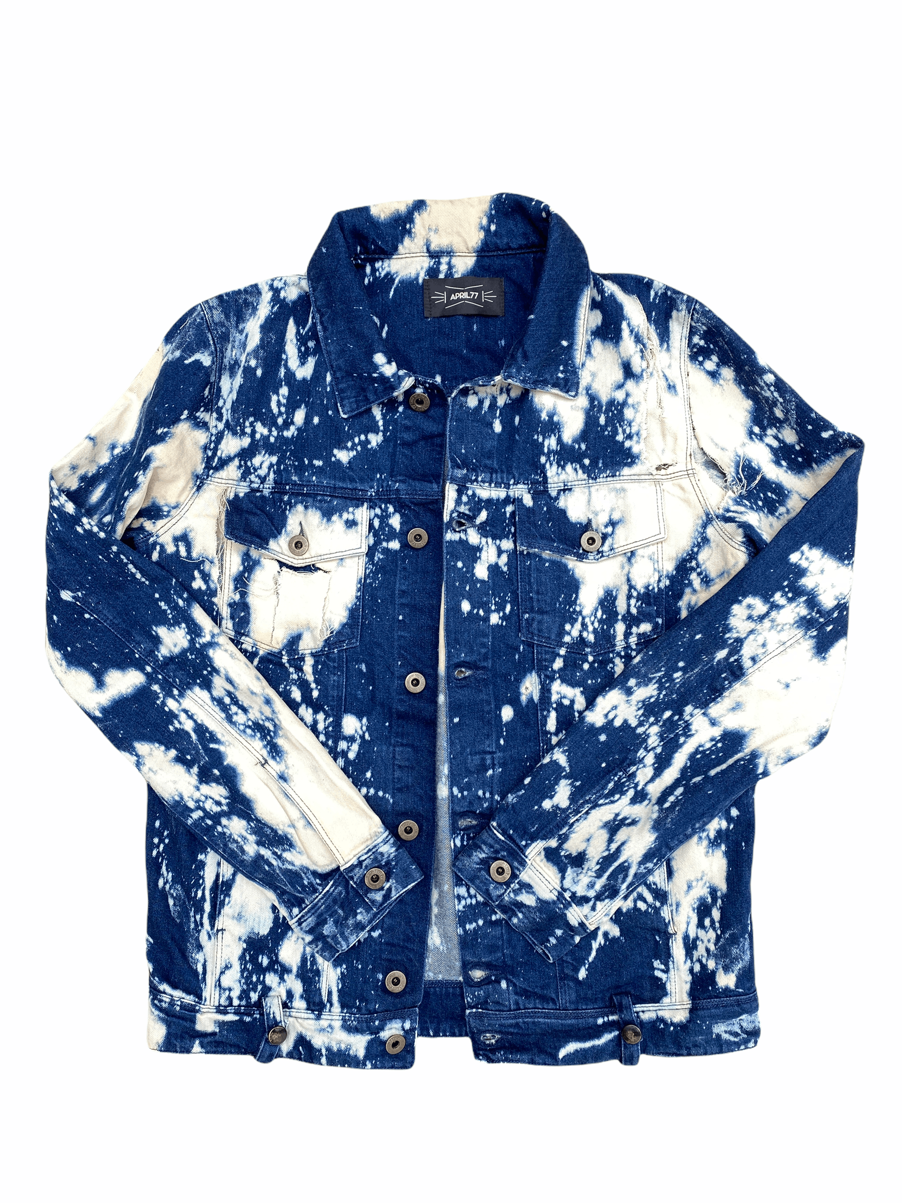April 77 Bleached Denim jacket | Grailed