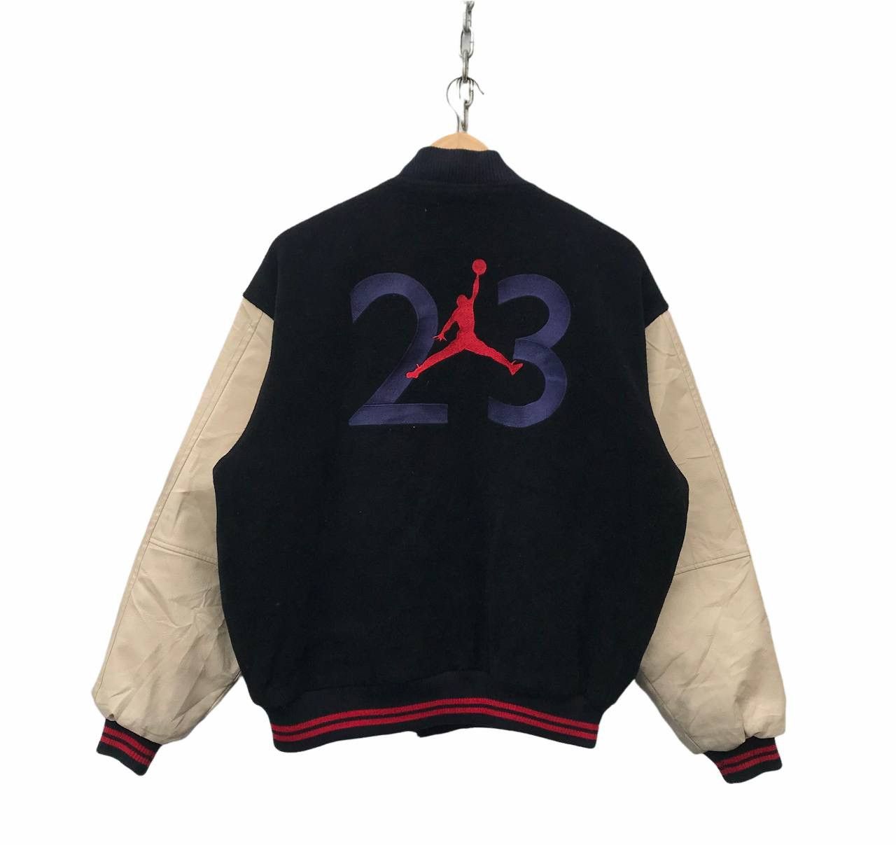 Nike Vintage Nike Air Jordan Varsity Jacket Streetwear Jacket | Grailed