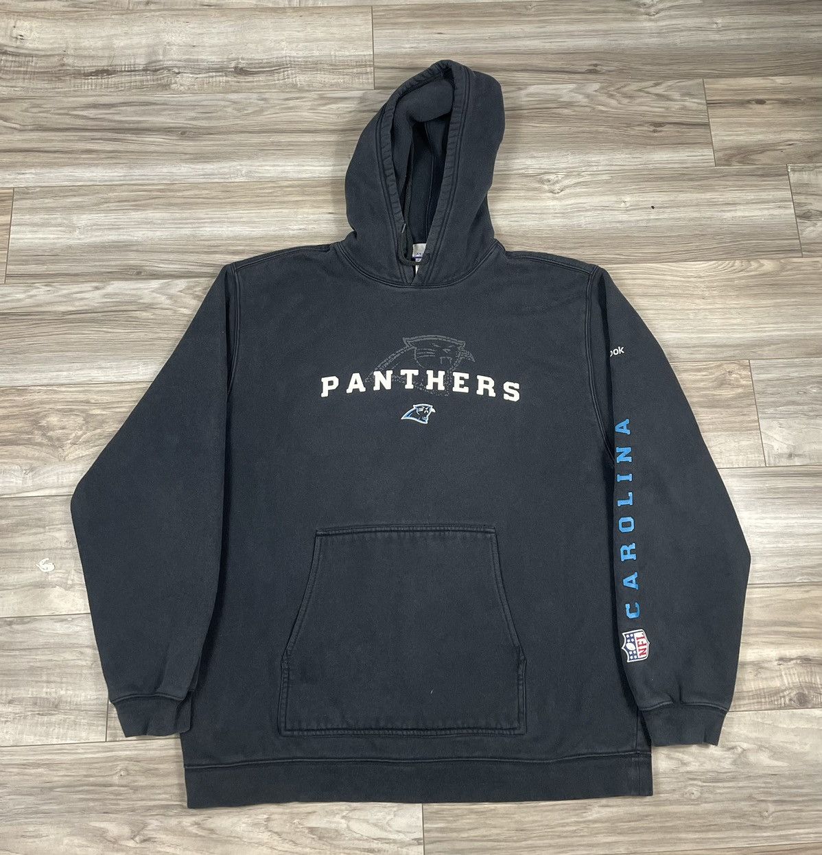 Reebok × Vintage Carolina Panthers 2000s Hoodie | Grailed