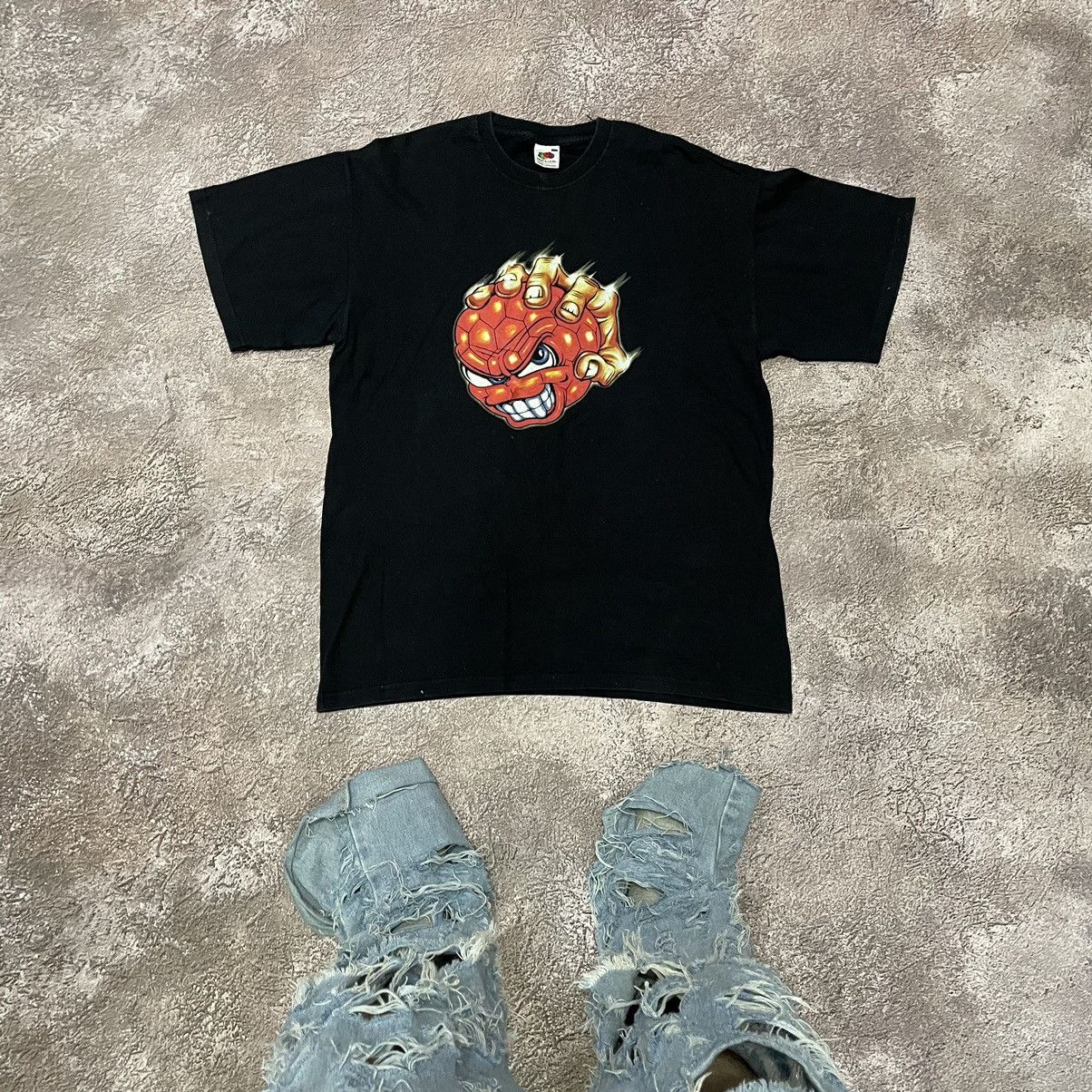Band Tees × Vintage Vintage Y2K Fireball Scream FACE Skulls Tour Horror ...