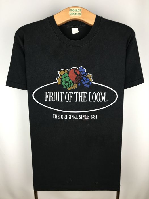 Vintage 80s Vintage Fruit Of The Loom Logo T Shirt Tee 90s | Grailed