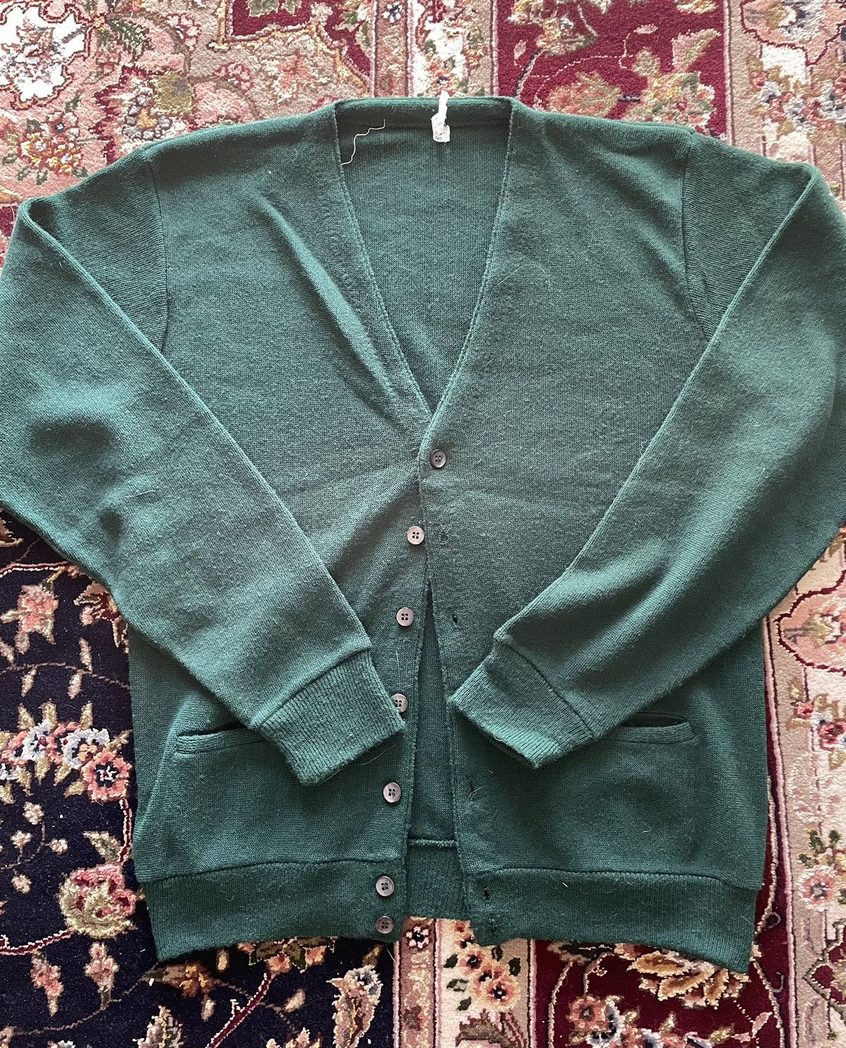 Vintage Vintage 90s KNIT CARDIGAN golf style | Grailed