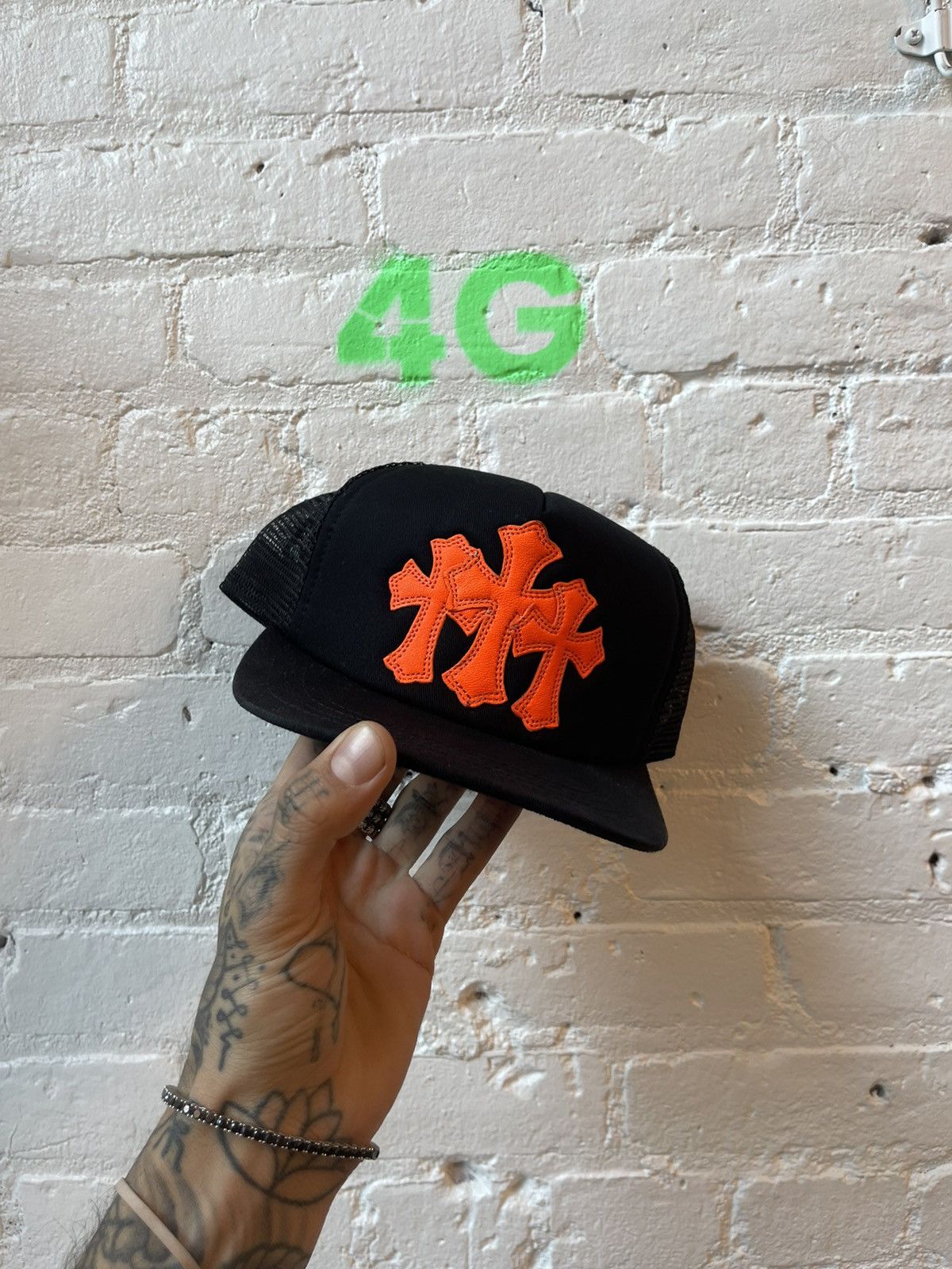 Chrome Hearts Chrome Hearts NEW Cross Patch Hat St Barths 4Gseller | Grailed