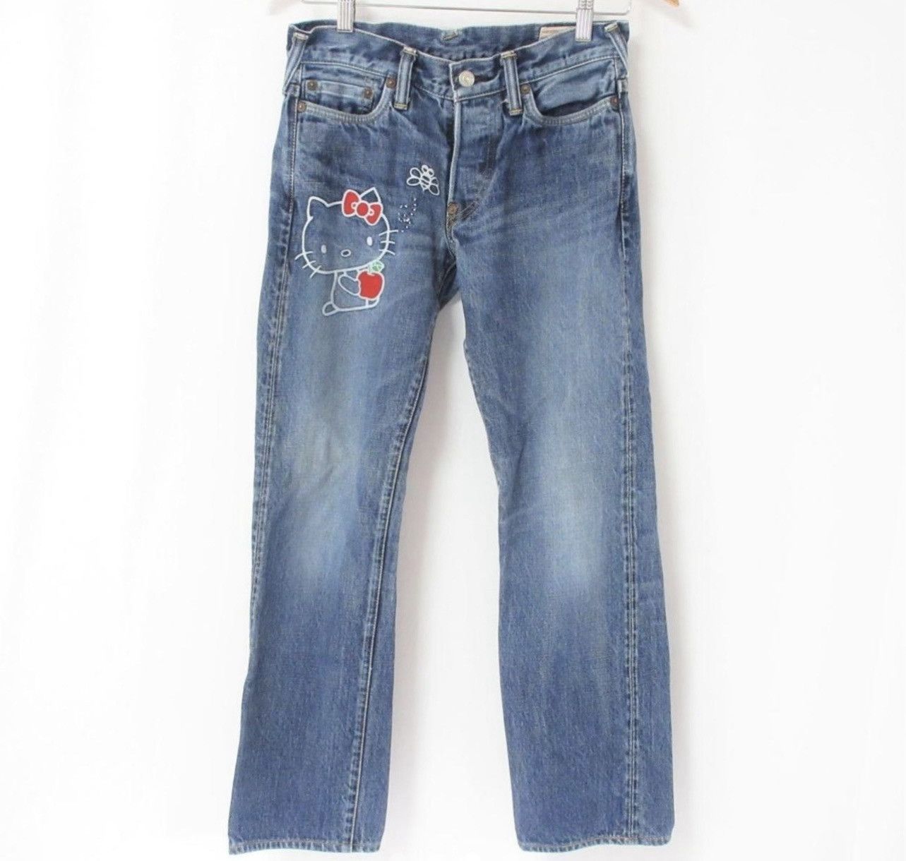 Evisu Japanese Hello Kitty Collab Jeans | Grailed
