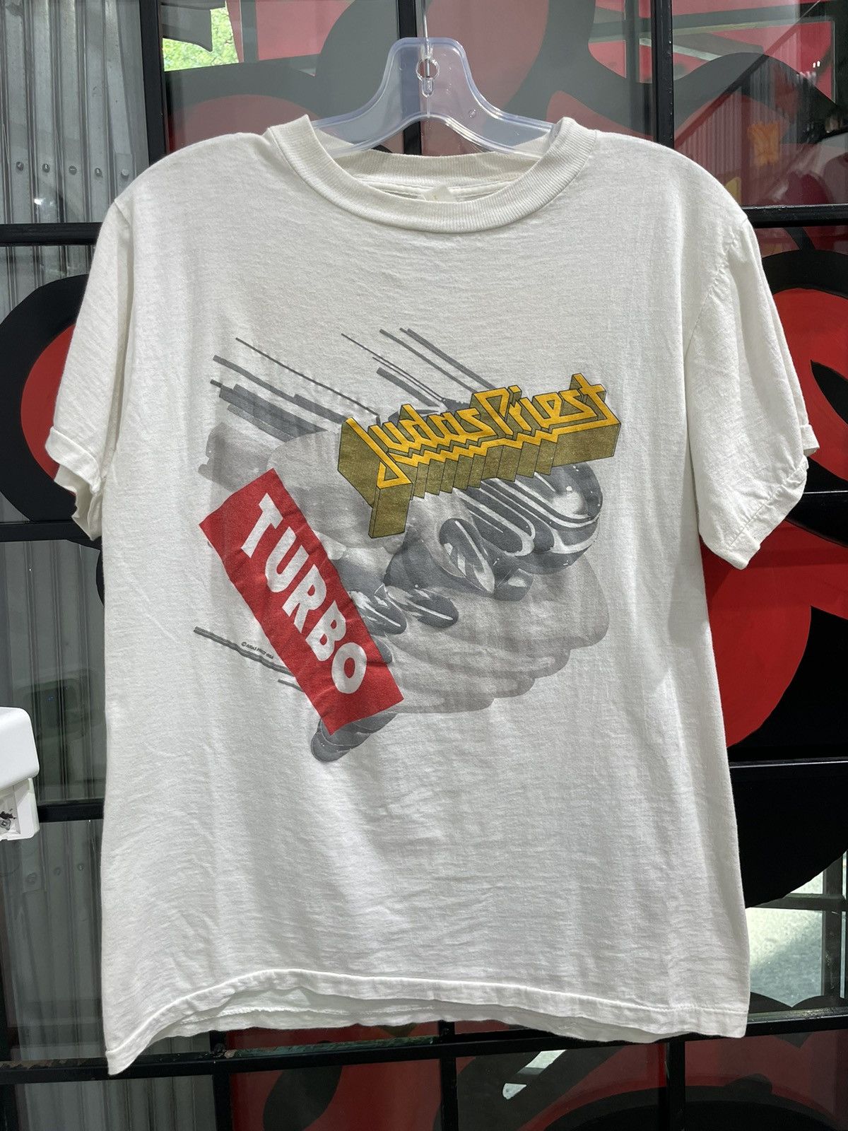 Vintage 1986 Judas Priest Turbo tour Merch metal band tee vintage | Grailed