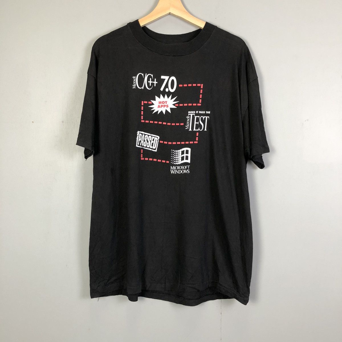 Vintage Vintage 90s MICROSOFT WINDOWS Promo Tshirt | Grailed