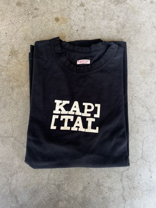 Kapital DS Kapital Japan Store Exclusive Logo Tee Shirt | Grailed