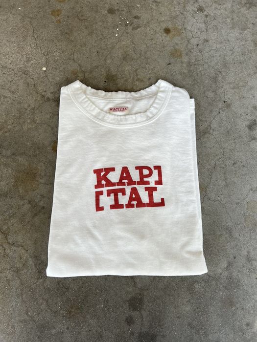Kapital DS Kapital Japan Store Exclusive Logo Tee Shirt | Grailed