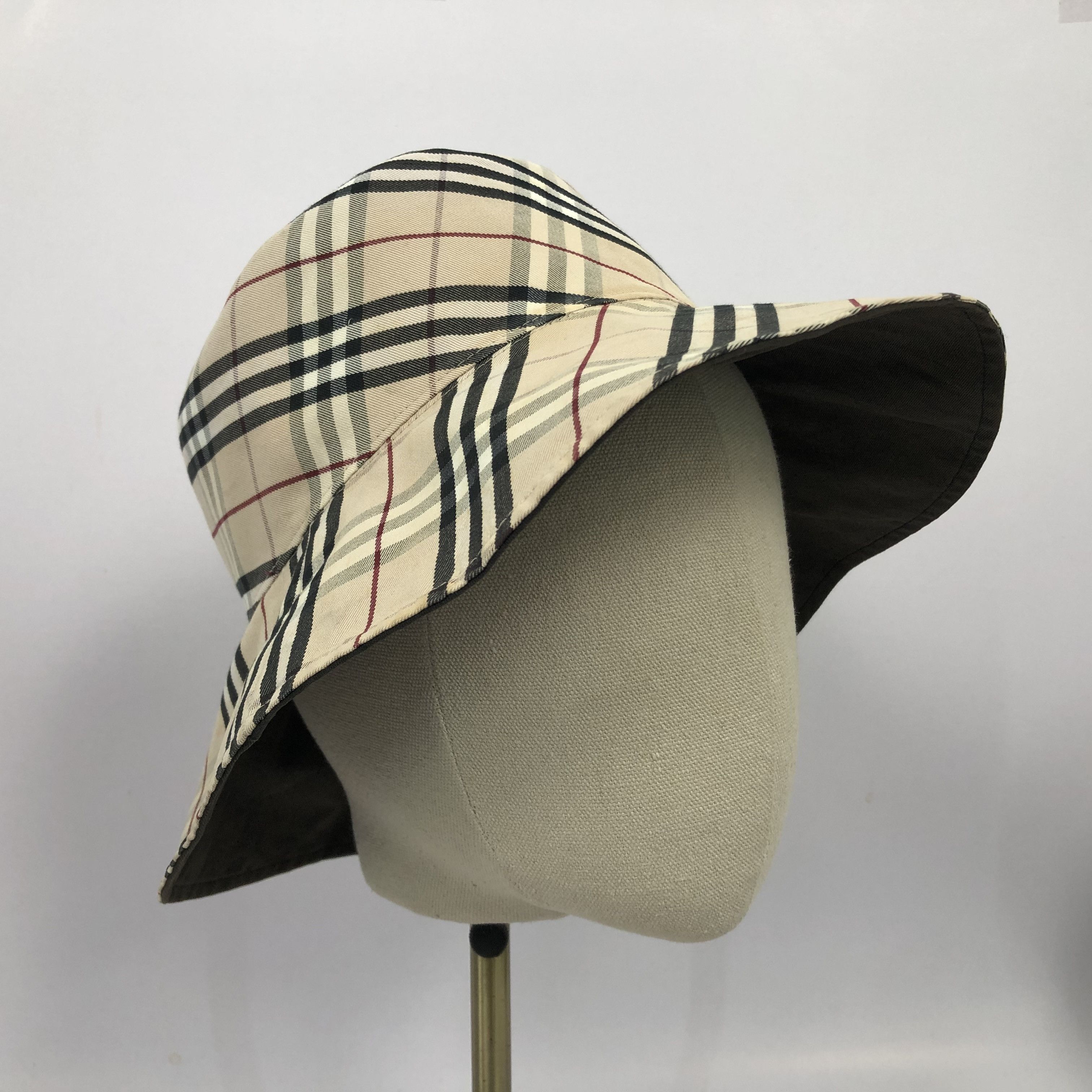 Burberry nova check hat store