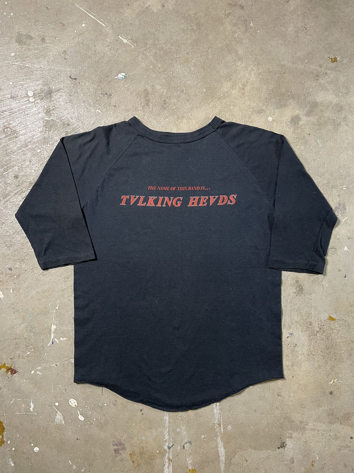 Band Tees × Very Rare × Vintage VERY RARE 1982 Vintage Talking Heads ... Band Tees × Very Rare × Vintage VERY RARE 1982 Vintage Talking Heads ...