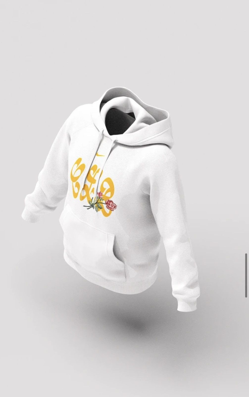 Nike Nike x Drake Certified Lover Boy Rose Hoodie White CLB | Grailed