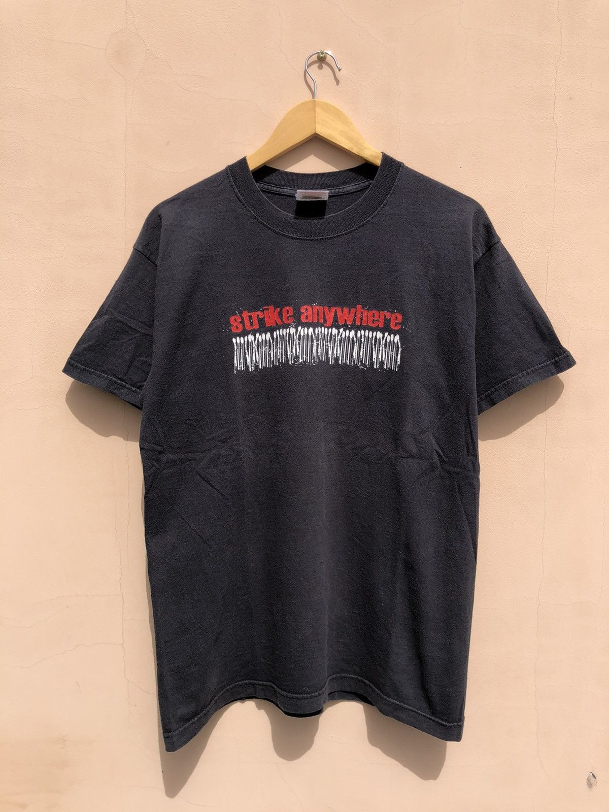 Band Tees × Rock T Shirt × Vintage Vintage 2000s Strike Anywhere US ...