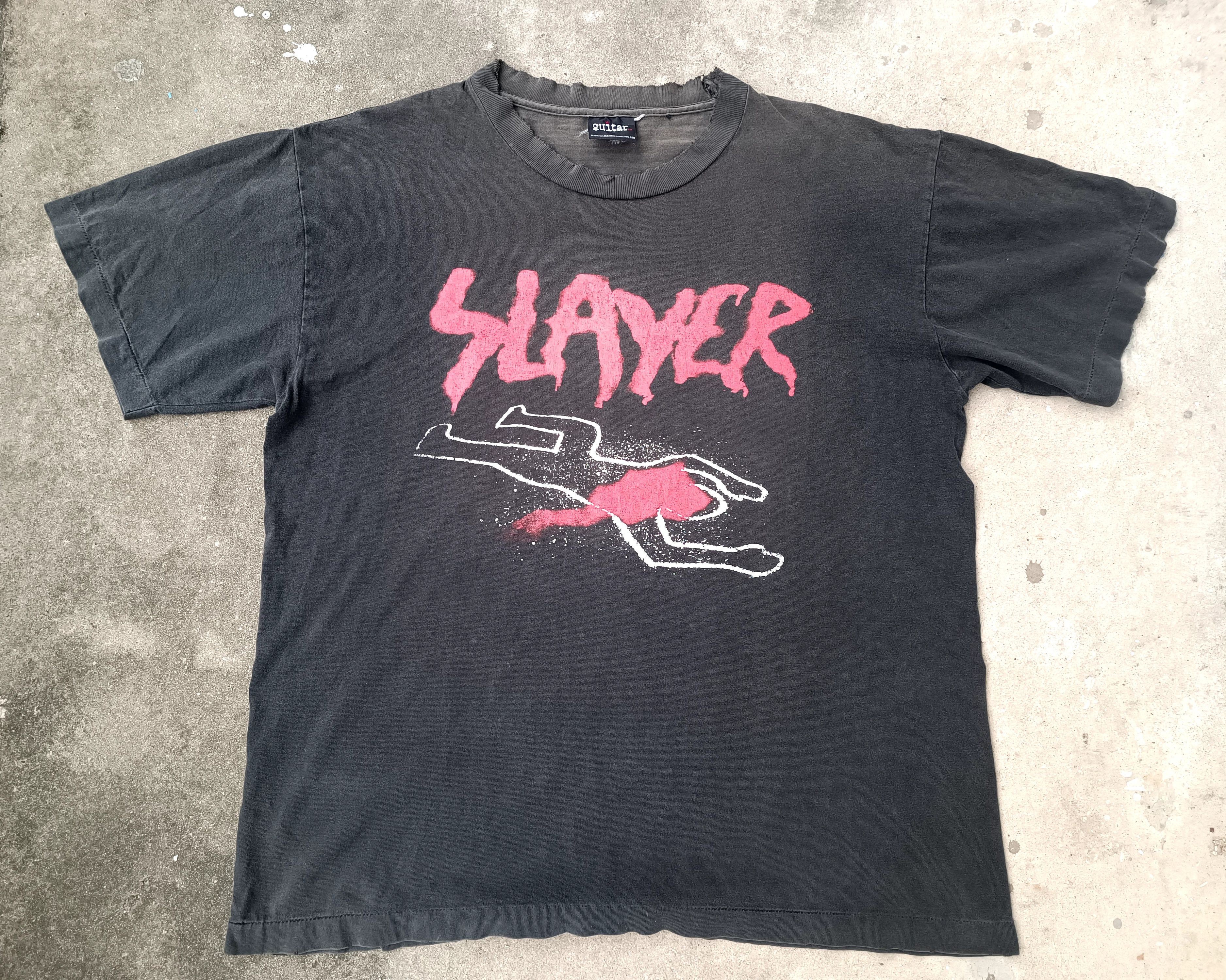 Band Tees × Slayer × Vintage vintage t shirt bootleg band slayer"do not ...