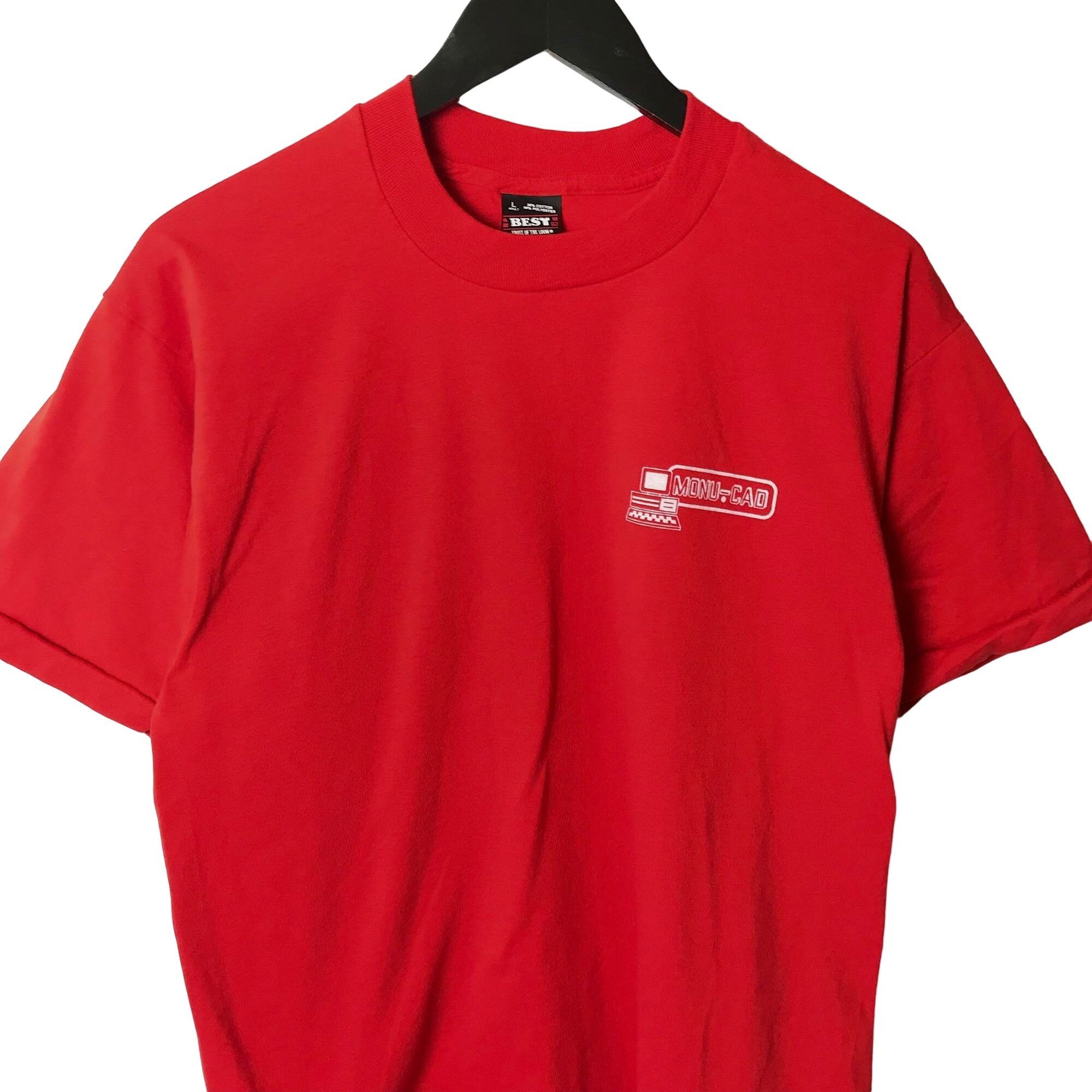 Fruit Of The Loom × Urban Outfitters × Vintage 90s Vintage Monu-Cad T ...