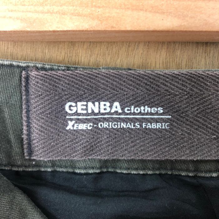Japanese Brand Genba Xebec Thrashed Cargo DIstressed Pants #488 | Grailed