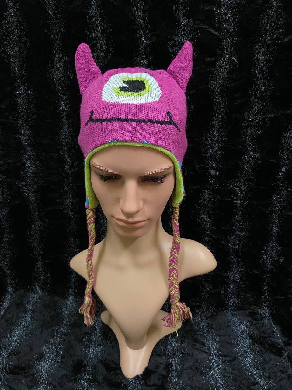 Disney Disney Pixar Monsters Inc Devil Horn Beanie Hat | Grailed