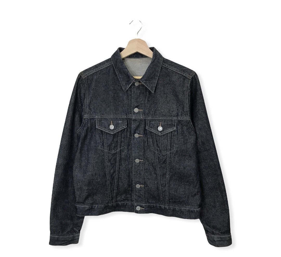 Denim Jacket × Japanese Brand × Streetwear Japanese Brand Denim Trucker ...
