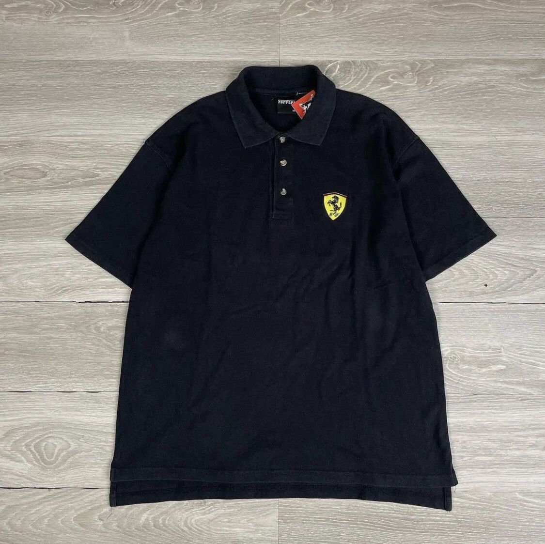 Ferrari × Vintage ferrari basic poloshirts | Grailed