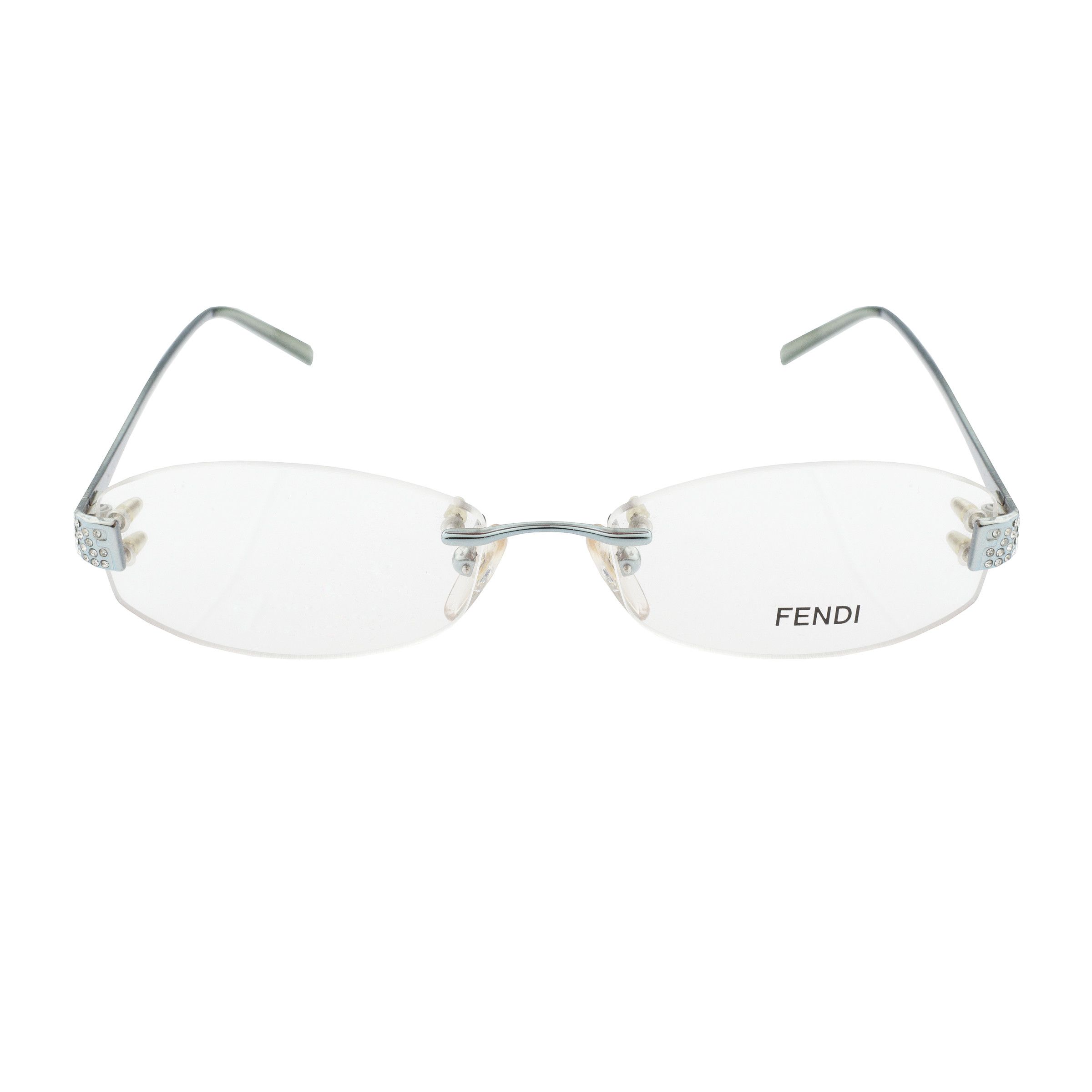 Archival Clothing × Fendi × Vintage Fendi '90s Rimless Crystal Frame ...