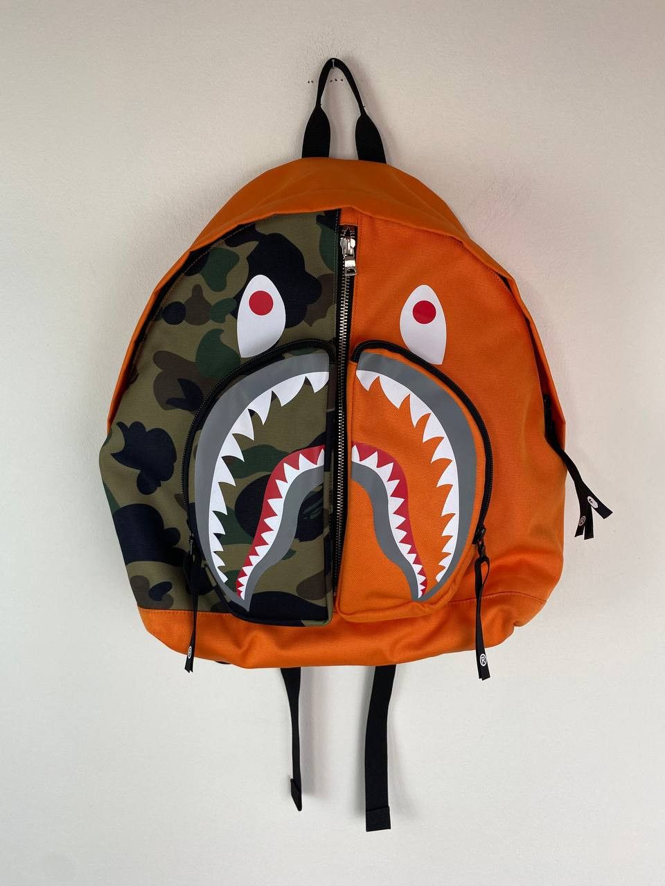Bape Bape 1st Camo Shark Day Backpack | Grailed
