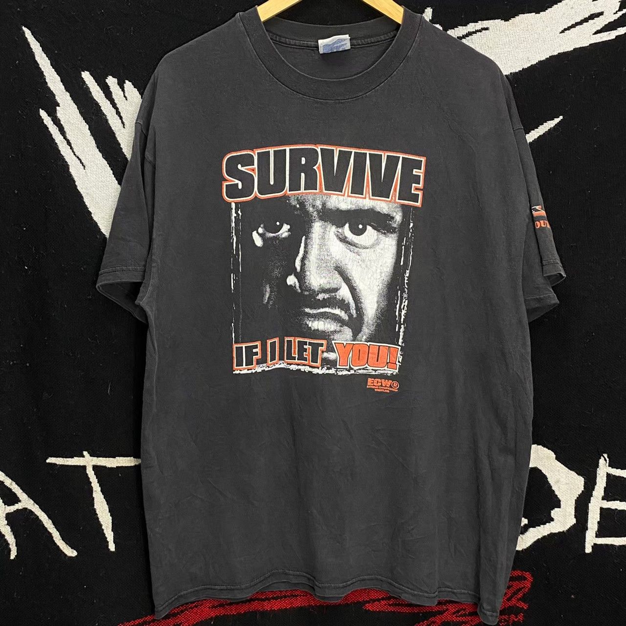 Vintage × WWE × WWF TAZ Human Suplex Machine Vintage 90s ECW Wrestling ...