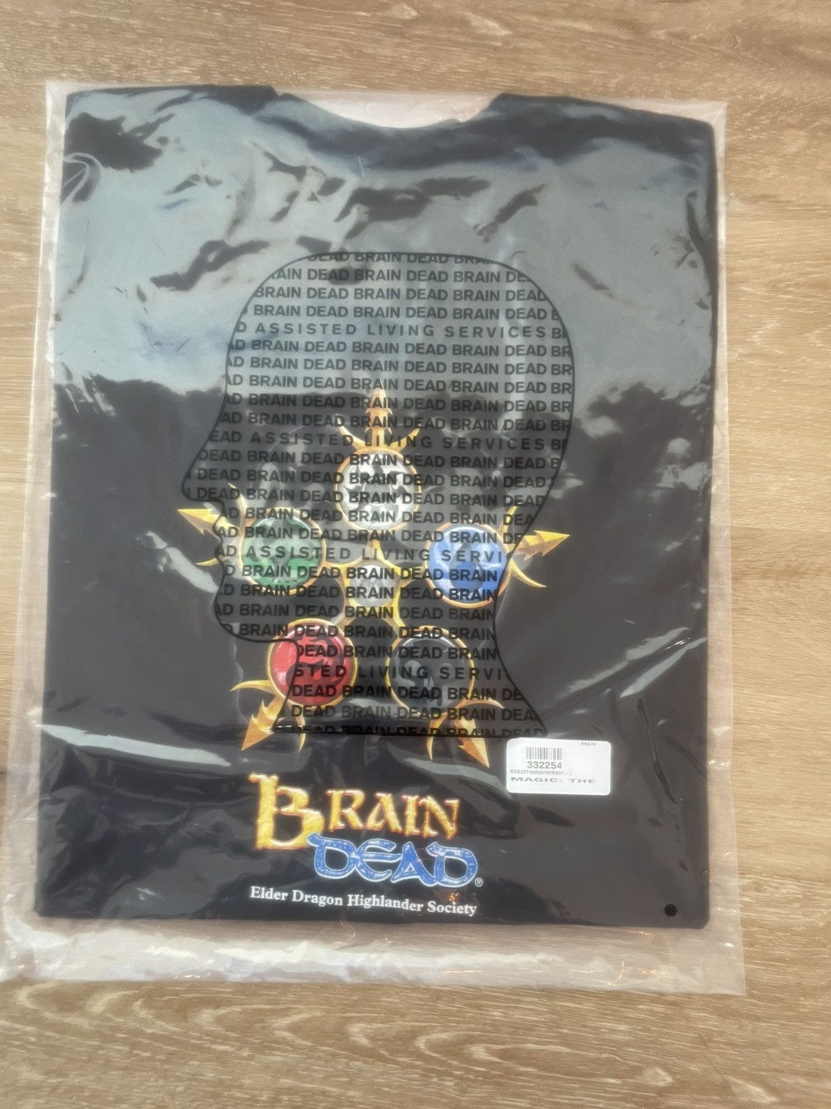 Comics Brain Dead x Magic: The Gathering Hypergraphic T Black (LRG) | Grailed