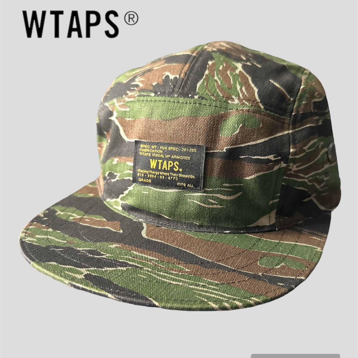 Wtaps Wtaps Commander 01 Tiger stripe hat | Grailed