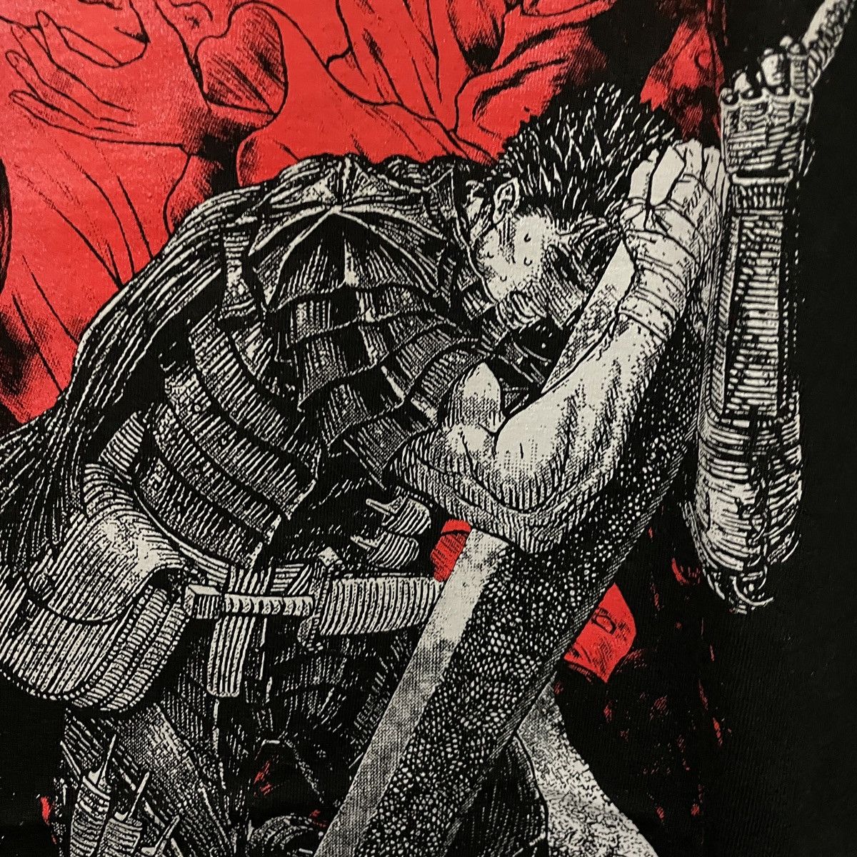 Vintage Rare Berserk Femto Griffith Anime Tee Manga Bootleg T shirt ...