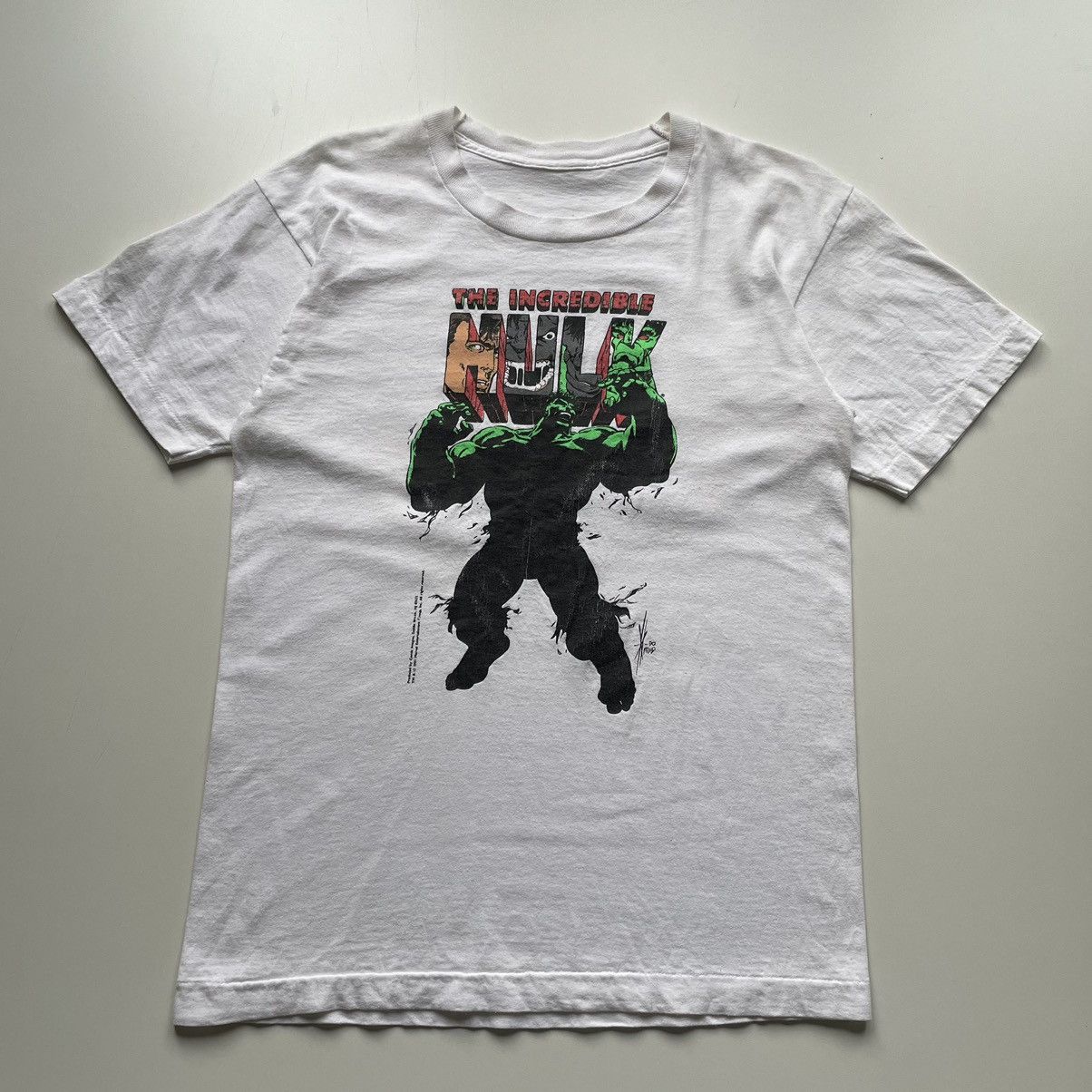 Marvel Comics × Rare × Vintage Vintage 90s 1991 The Incredible Hulk ...