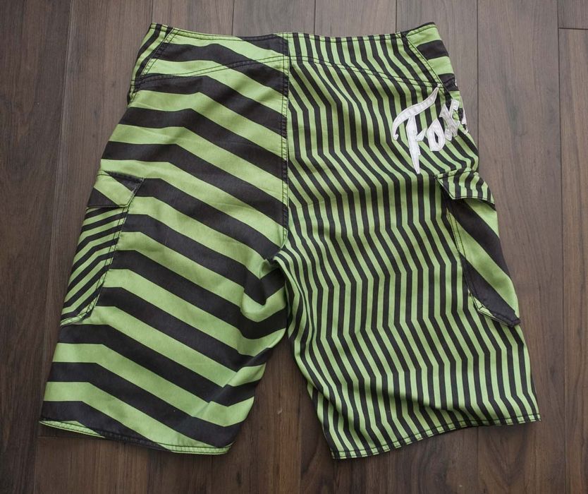 Fox Racing Fox Racing Board Shorts Foxhead Green Size 33 | Grailed
