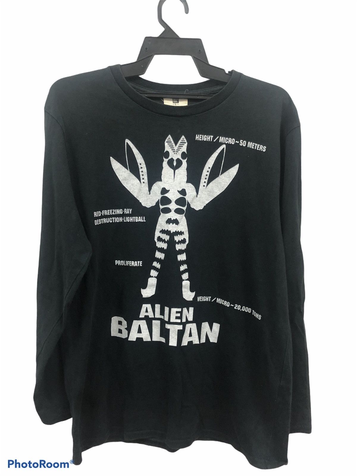 Cartoon Network × Movie × Vintage Vintage Alien Baltan Long Sleeve ...