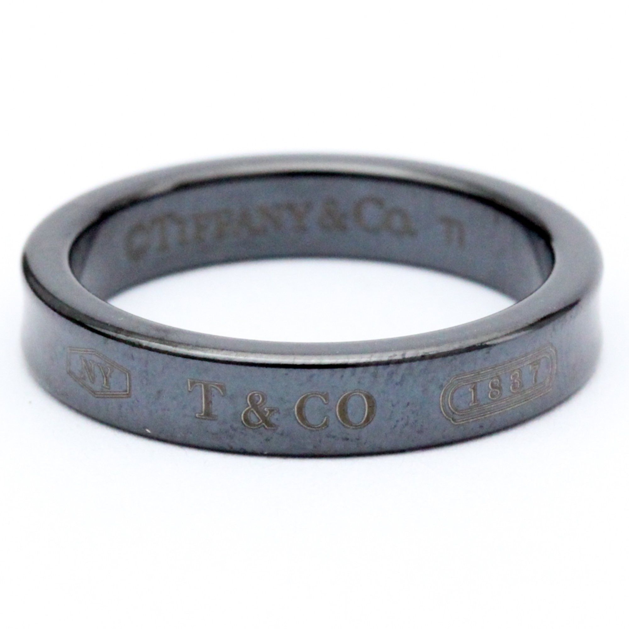 Tiffany & Co. Tiffany 1837 Narrow Ring Titanium Band Ring | Grailed