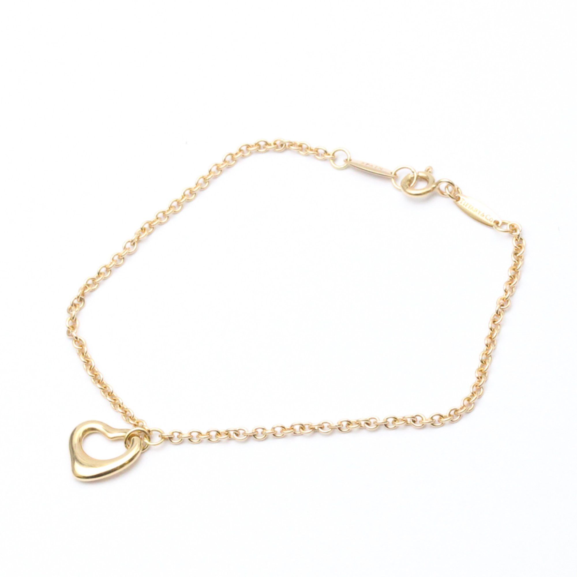 Tiffany & Co. Tiffany Open Heart Pink Gold (18K) No Stone Charm ...