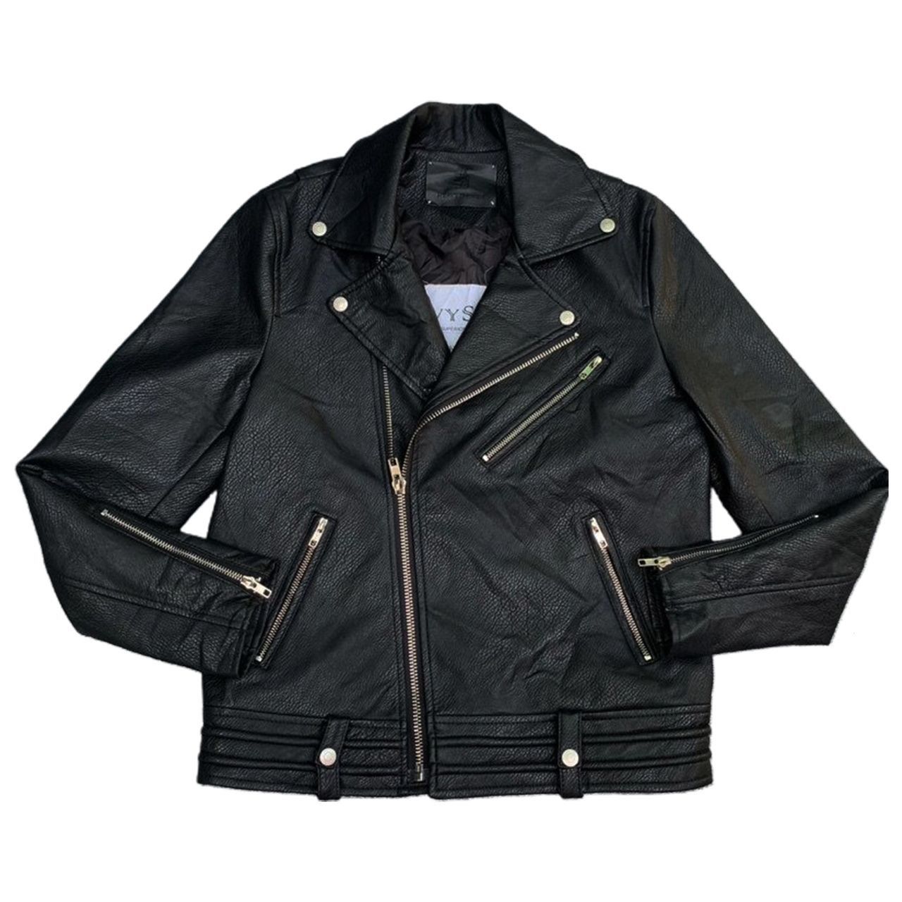 Japanese Brand Heavy Smoker Faux Rider Biker Leather Jacket | Grailed