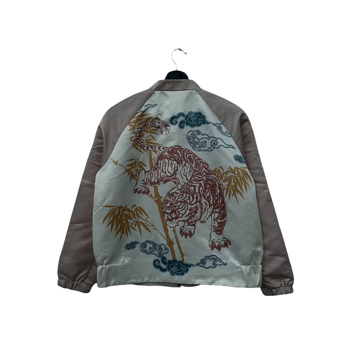 Japanese Brand × Sukajan Souvenir Jacket RARE BIG LOGO SUKAJAN JACKET ...