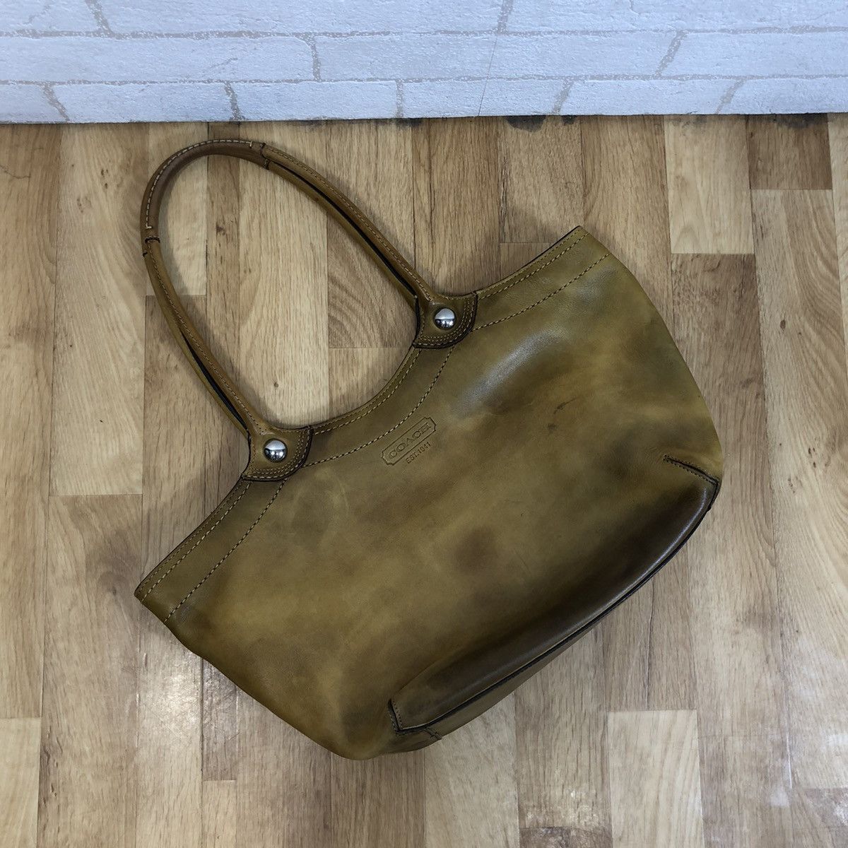 Coach × Genuine Leather Leather Avant Gard Faded Hysteric Glamour Y2K ...