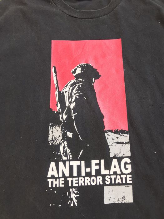 Tour Tee Vintage anti flag “the terror state” t shirt | Grailed