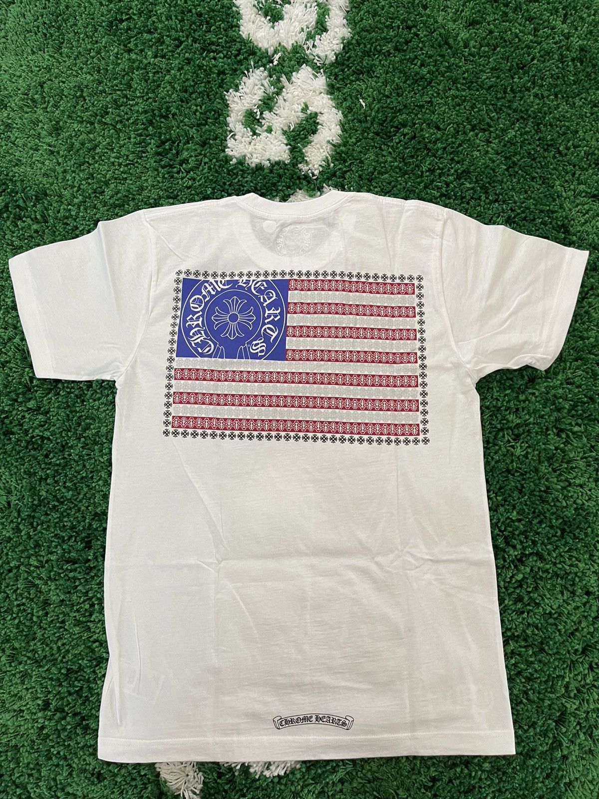 Chrome Hearts Chrome Hearts USA Flag Tee | Grailed